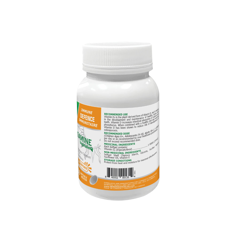 All-Natural Vitamin D2 Tablets | Benemax Health & Wellness – BENEMAX ...
